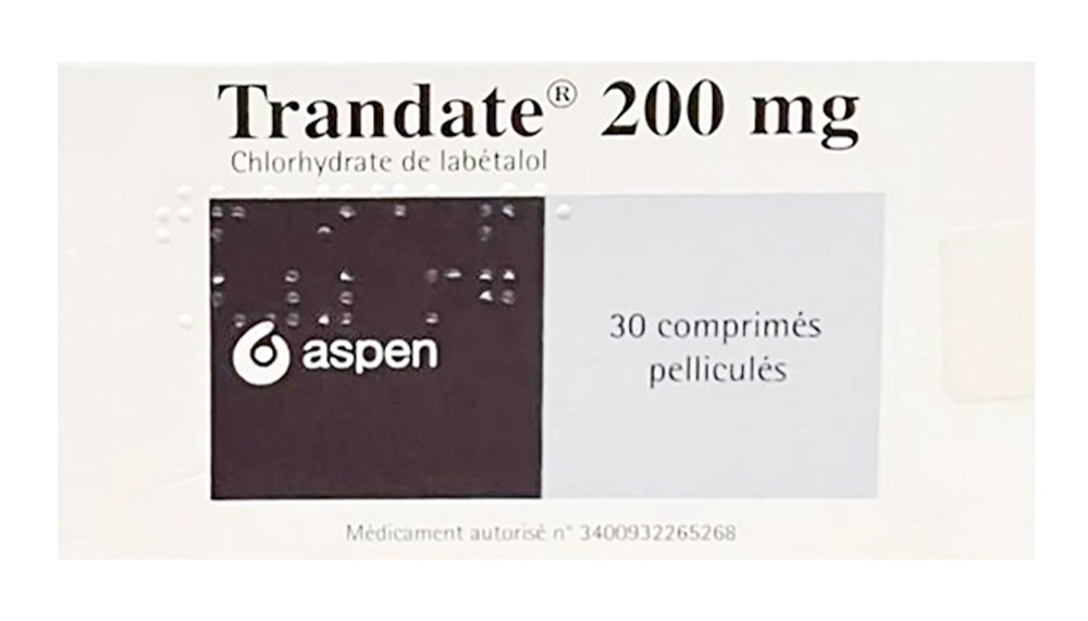 Trandate 200mg Aspen 30 viên - Thuốc điều trị tăng huyết áp - Thuốc kê đơn